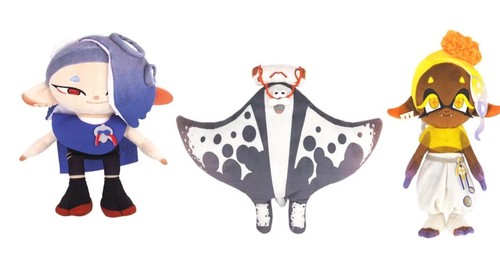 NEW Splatoon 3 Deep Cut Frye Big Man Shiver 3-Piece Set S Stuffed ...