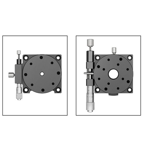 R-axis Rotary Slide Manually Adjustable Displacement Stage 360° Fine ...