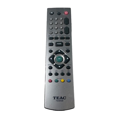 Genuine TEAC Remote Control T628 / 638 TV | eBay