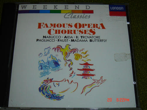 Famous Opera Choruses / Edward Downes, Covent Garden (CD, Nov-1989 ...