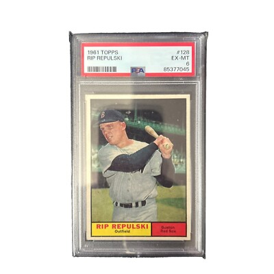 1961 Topps Rip Repulski #128 PSA6 | eBay