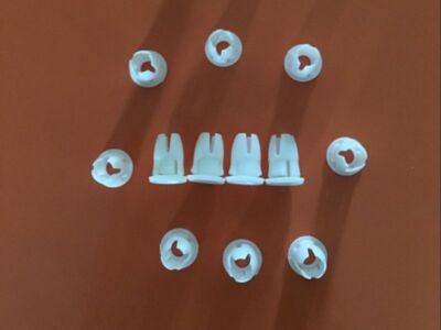 50 Exterior Moulding Clip Insert Grommet 0019887681 For Mercedes Benz ...