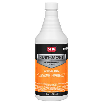 SEM Products 69504 Rust-Mort Rust Preventive Coating Black 1 Quart | eBay