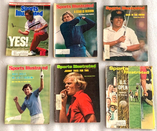 TREVINO MILLER IRWIN WATSON VINTAGE ( 6 ) SPORTS ILLUSTRATED MAGAZINES ...