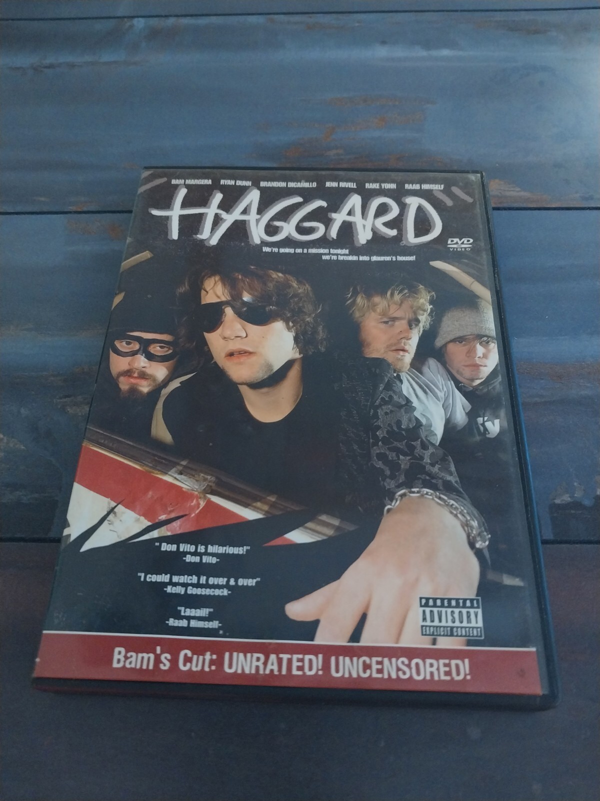 Haggard Bam Margera Unrated And Uncensored Dvd Used - Soluções e ...