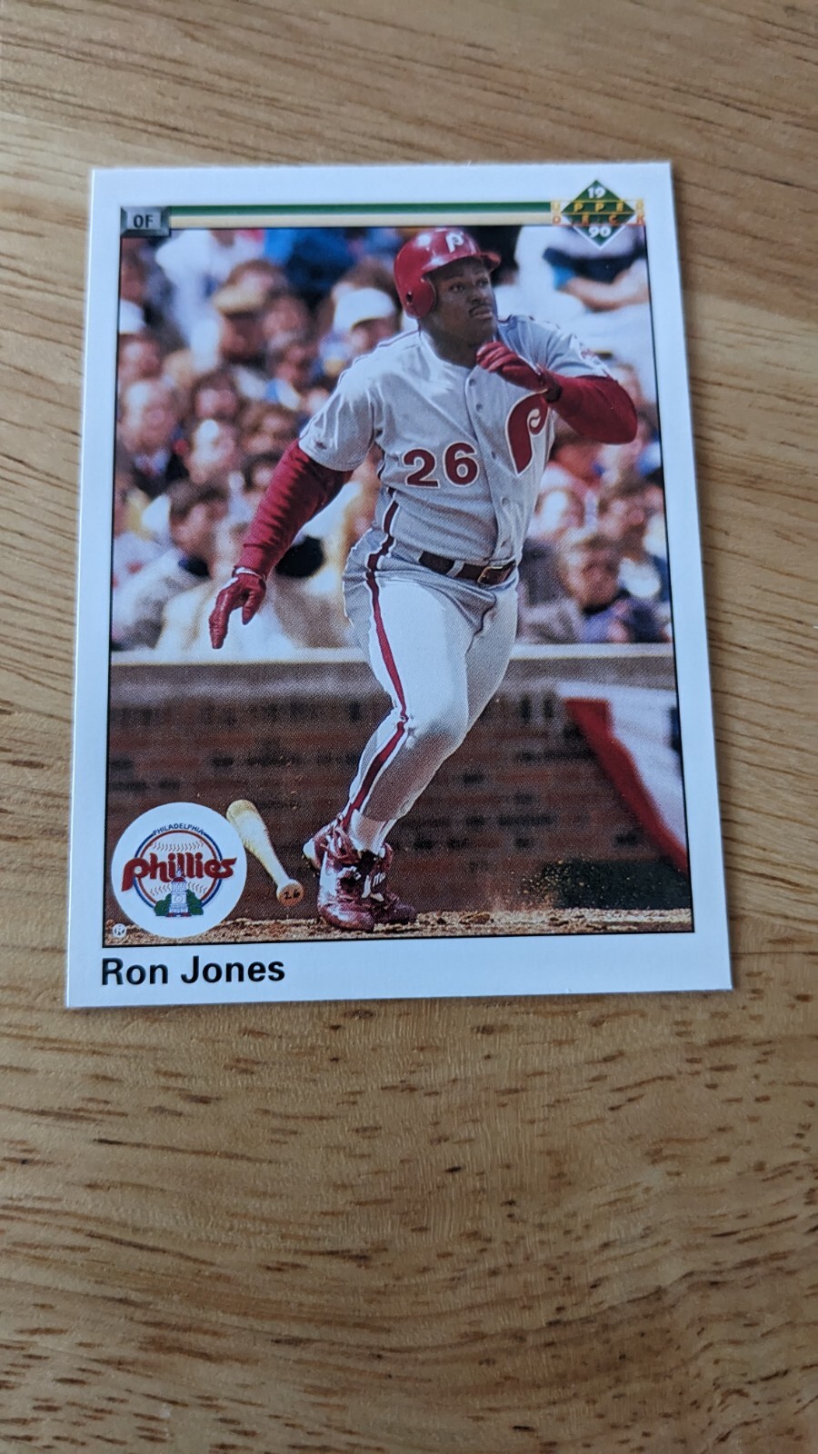 1990 Upper Deck Baseball - #94 Ron Jones - Philadelphia Phillies | eBay