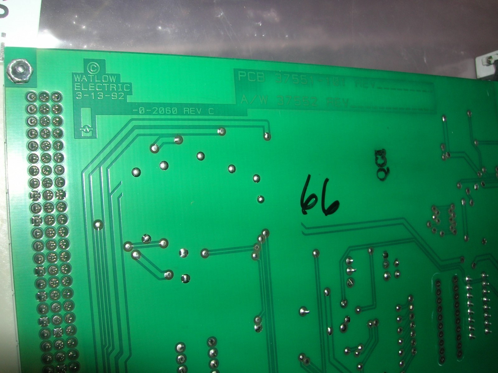 Abbott Watlow Electric AXSYM ASIC Temperature CONTROL Board 37750-102 ...