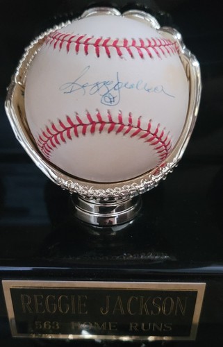 Reggie Jackson Signed Baseball | eBay