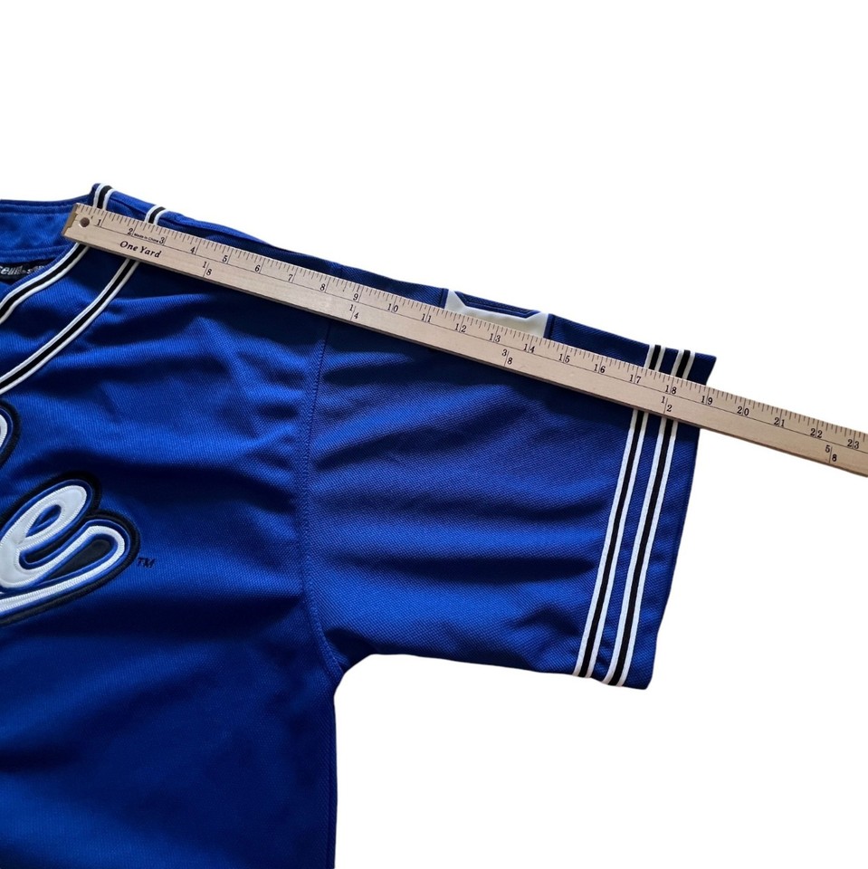 Vintage Colosseum Duke Blue Devils Baseball Jersey 2XL Button Up NCAA ...