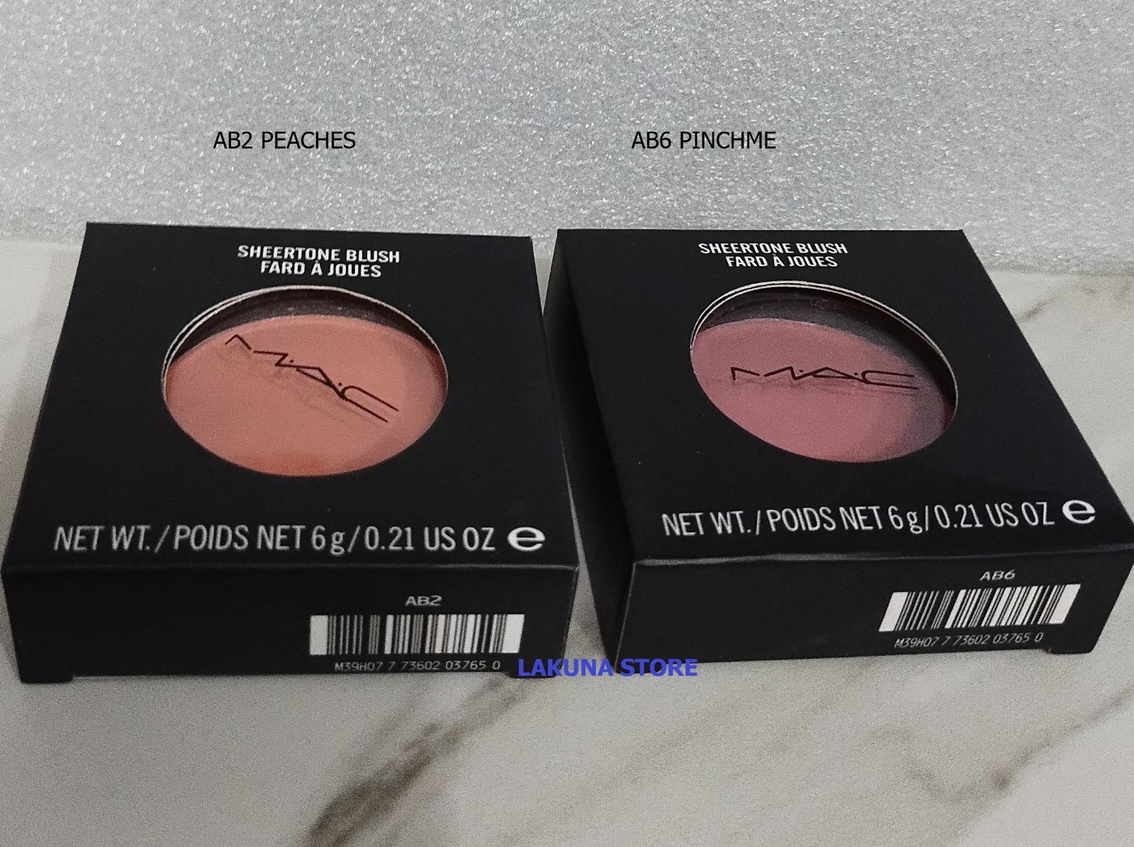 MAC Powder Blush net 6g/0.21 oz Brand New In Box PICK YOUR SHADE/color ...