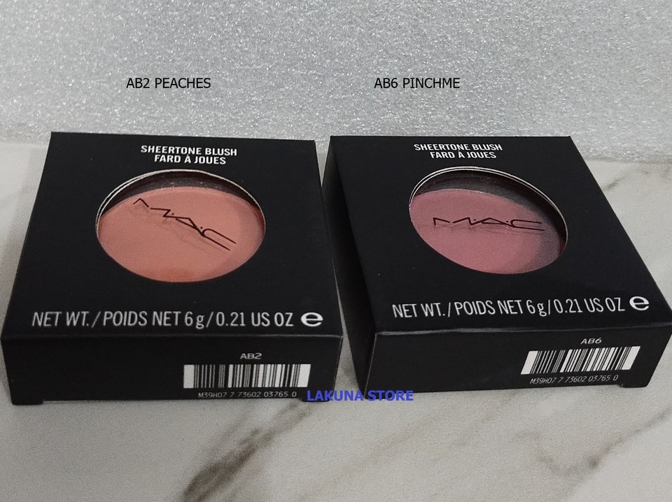 MAC Powder Blush net 6g/0.21 oz Brand New In Box PICK YOUR SHADE/color ...