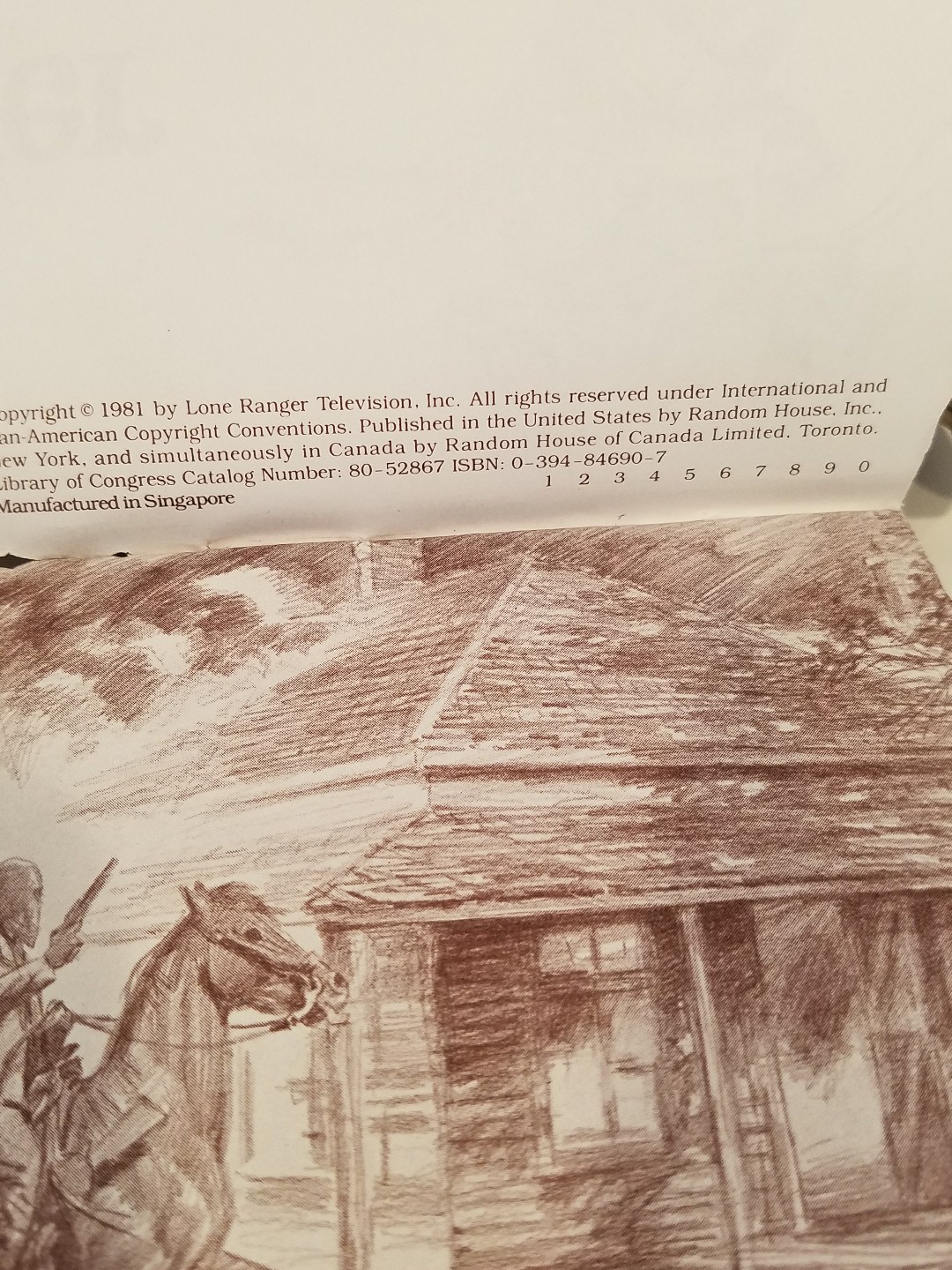 RARE!!! THE LONE RANGER - Rocking Books (Die Cut to Shape of Rider ...