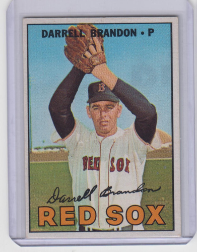 1967 Topps #117 Darrell Brandon "DI in sky" Variation NM BEAUTIFUL ...