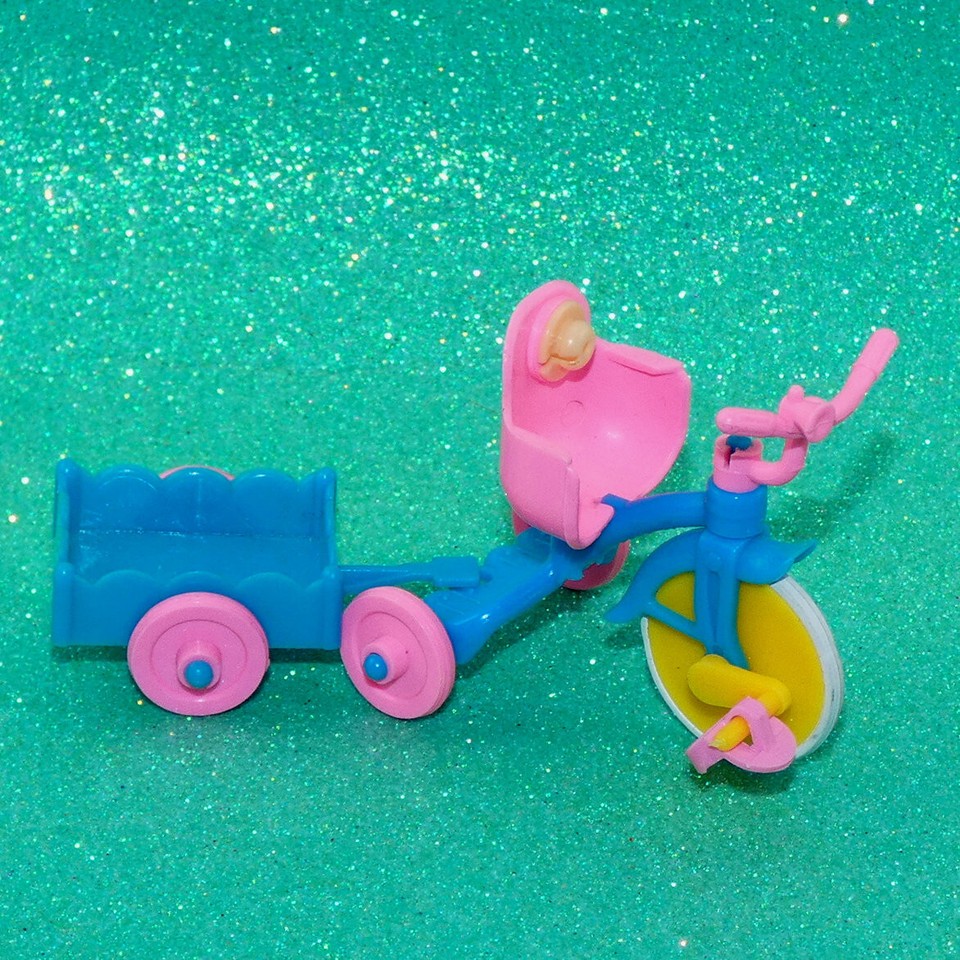 Mattel Liddle Kiddle SKEDIDDLE TRACY TRIKEDIDDLE DOLL w/ TRICYCLE ...