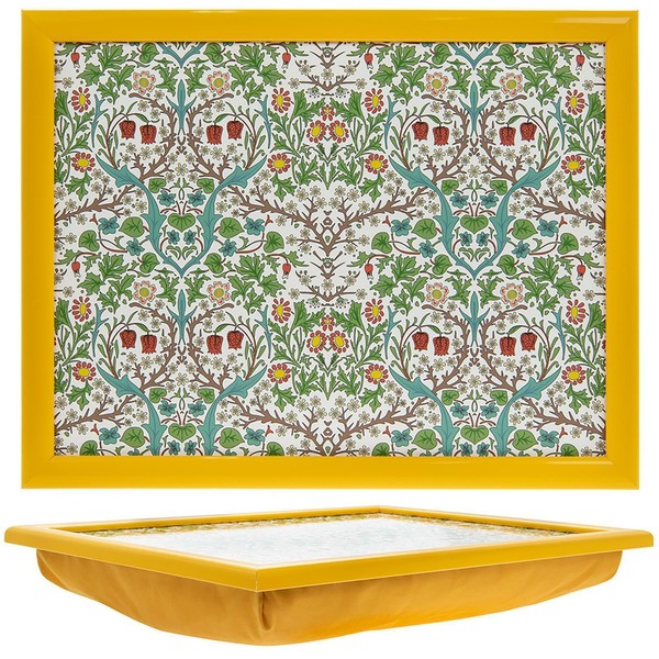 The Leonardo Collection William Morris Blackthorn Wipeable Lap Tray ...