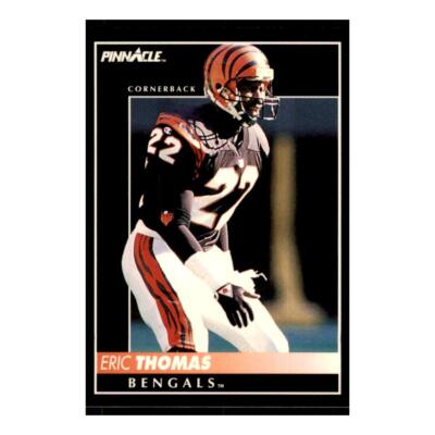1992 Pinnacle #292 Eric Thomas Cincinnati Bengals Football Card | eBay