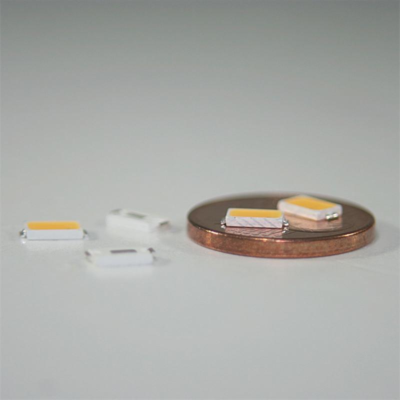 50 warm weiße SMD LEDs 5730, SMDs LED warmweiß, white bianco blanche ...