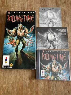 Killing Time 3DO Multiplayer 1995 Complete w/ Longbox Case & Manual CIB ...