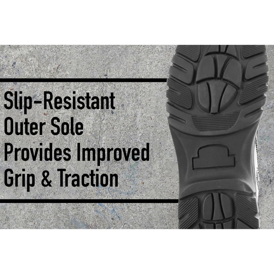 Black High Gloss Forced Entry Boots Tactical Slip-Resistant Side Zipper ...