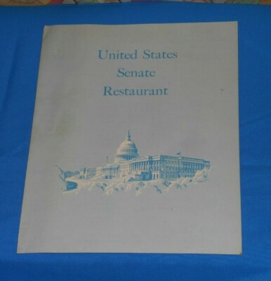 vintage 1967 UNITED STATES SENATE RESTAURANT LUNCHEON MENU | eBay