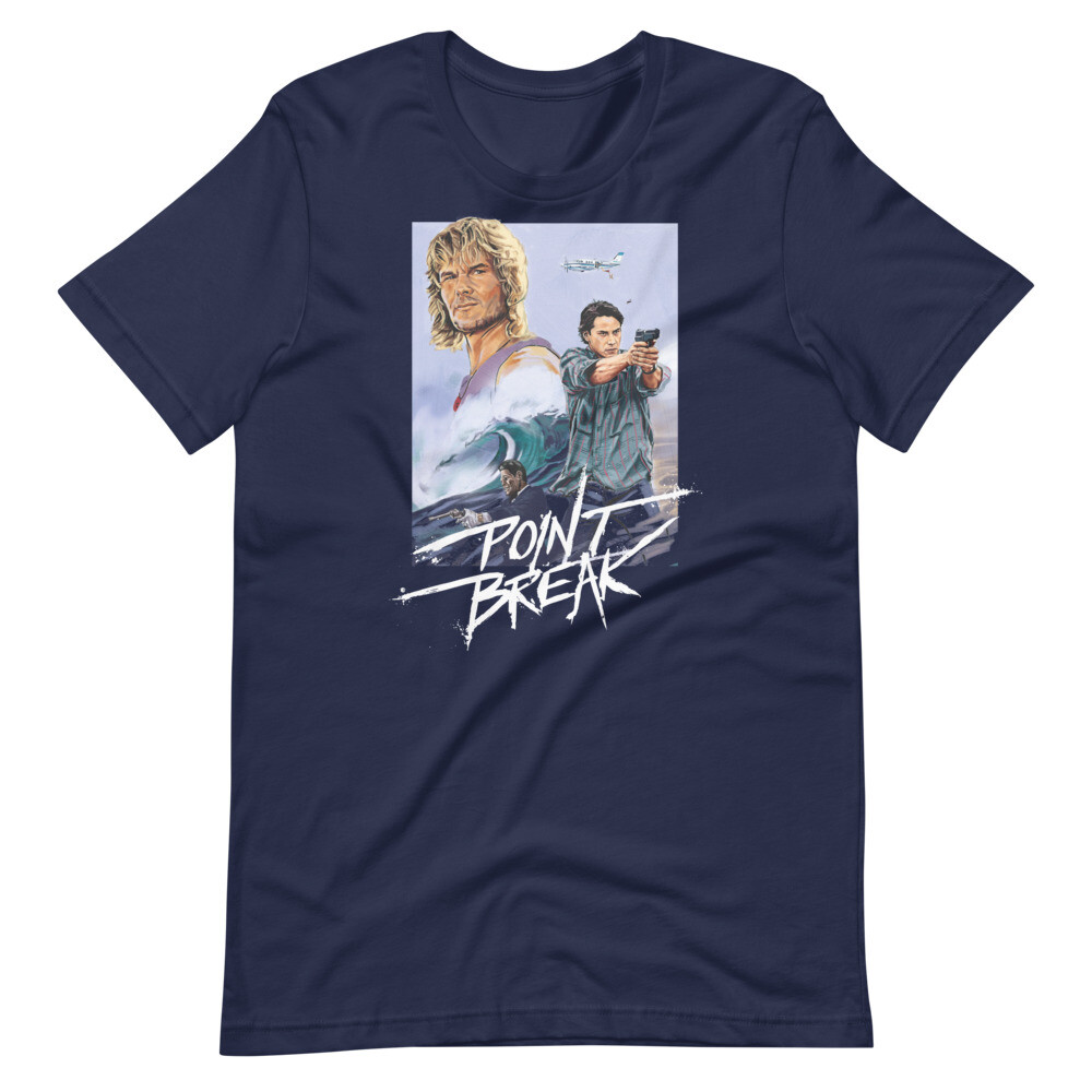 POINT BREAK Movie Poster Style Tee Shirt Short-Sleeve Unisex T-Shirt | eBay