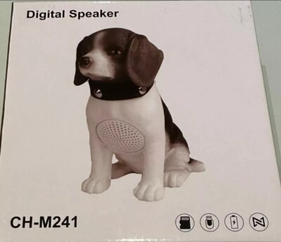 BLUETOOTH DOG WIRELESS ANIMAL SPEAKER CH-M241 | eBay