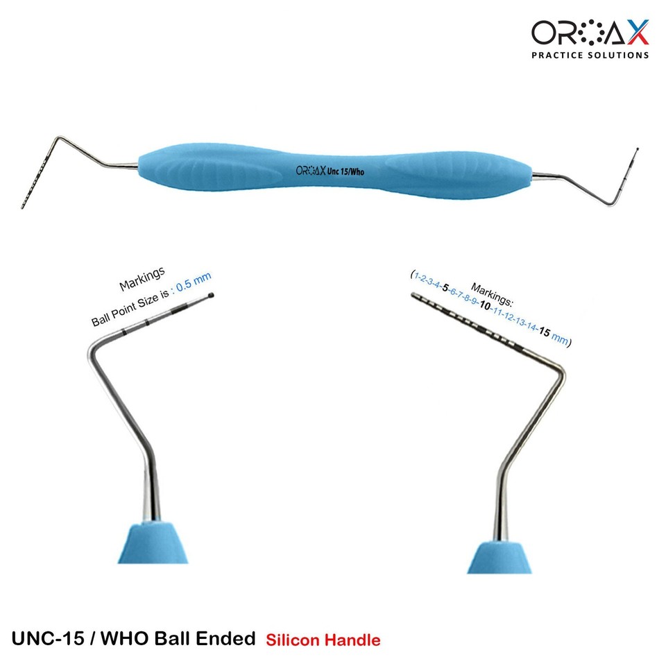 Probe UNC-15 CP Periodontal Dental Probe Color Coded-Marking ...