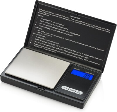 Smart Weigh Digital Pocket Gram Scale, 1000g x 0.1 Grams, Digital Gram Scale, Je | eBay