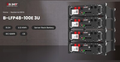 BSL 48V 100AH 5.1kWh Lithium Iron LiFePO4 Battery -CEC Approved-Growatt ...