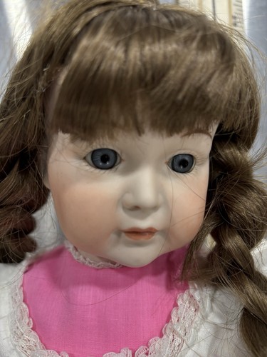 Vintage Simon & Halbig 117/A Bisque Porcelain Doll 19” Kammer Reinhardt ...