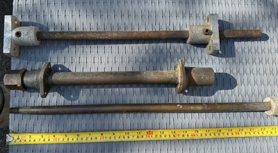Vintage Marine Boat Parts - Prop Shaft, Rudder Pintle And Tiller Post ...
