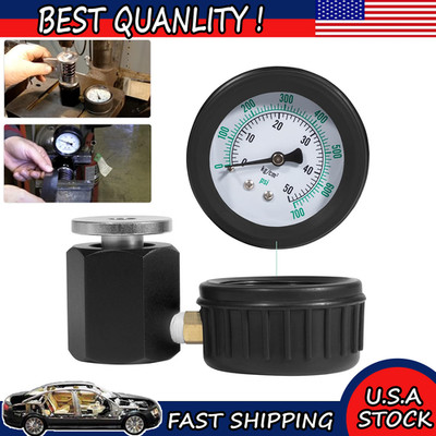 Universal Mini Valve Spring Pressure Tester Gauge 0-700 PSI 0-50 KG/CM2 ...