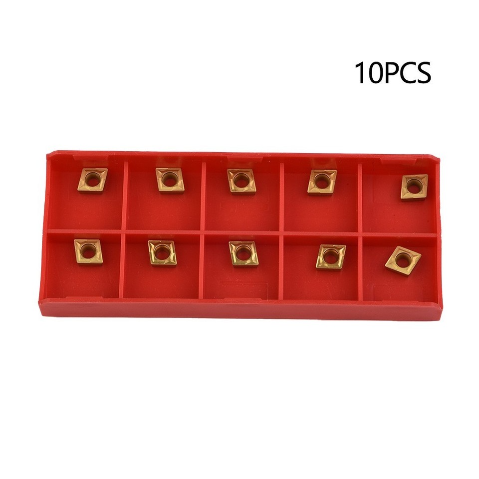 Carbide Inserts 10pcs Blade CCMT060204-HM YBC251 Toolholding New ...
