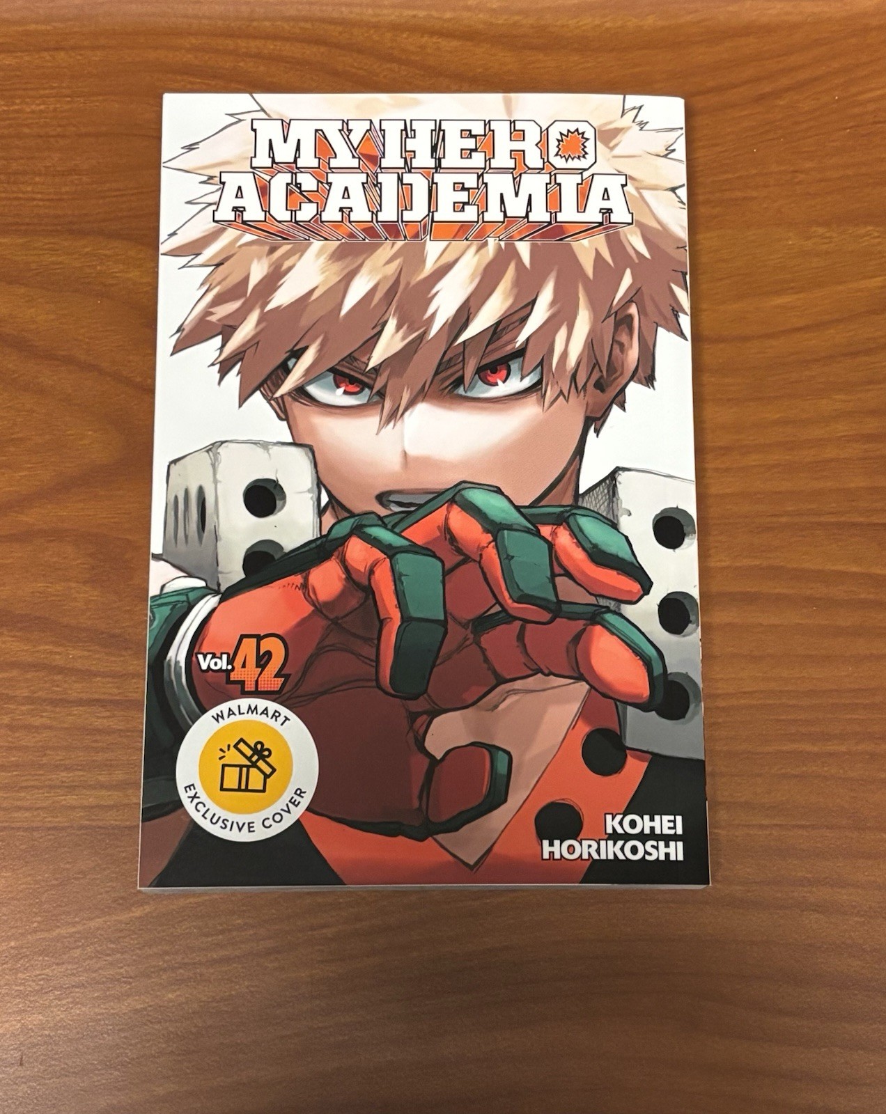 My Hero Academia Manga Volume 42 Walmart Exclusive Bakugo Cover Variant ...