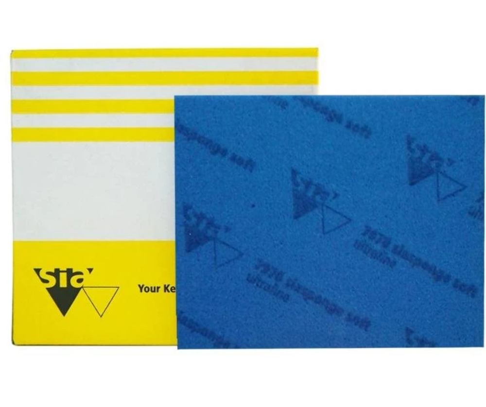 Sia Sponge Soft 7970 Blue Ultrafine Pad 20 Pieces 140 X 115 X 5mm Hand ...