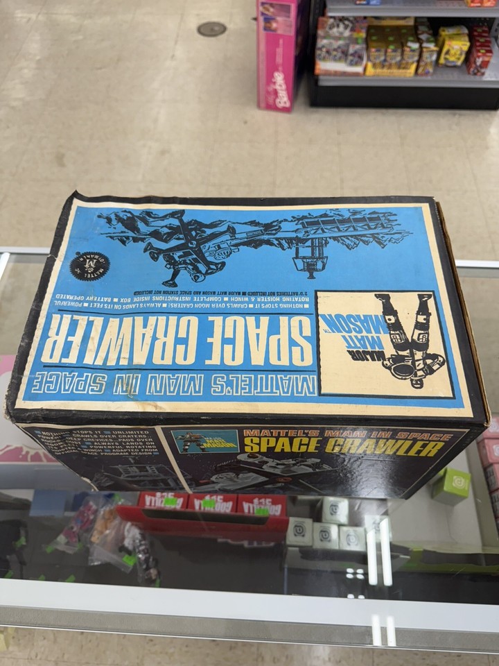 Vintage 1966 Mattel Man In Space Major Matt Mason Space Crawler W/ Box ...