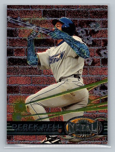 1997 Metal Universe Derek Bell #135 Houston Astros | eBay