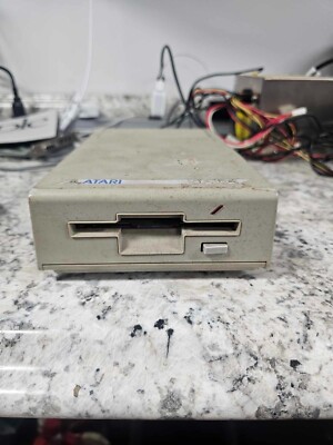 VIntage ATARI SF354 3.5" FLOPPY DISK DRIVE FOR ATARI ST COMPUTERS ...