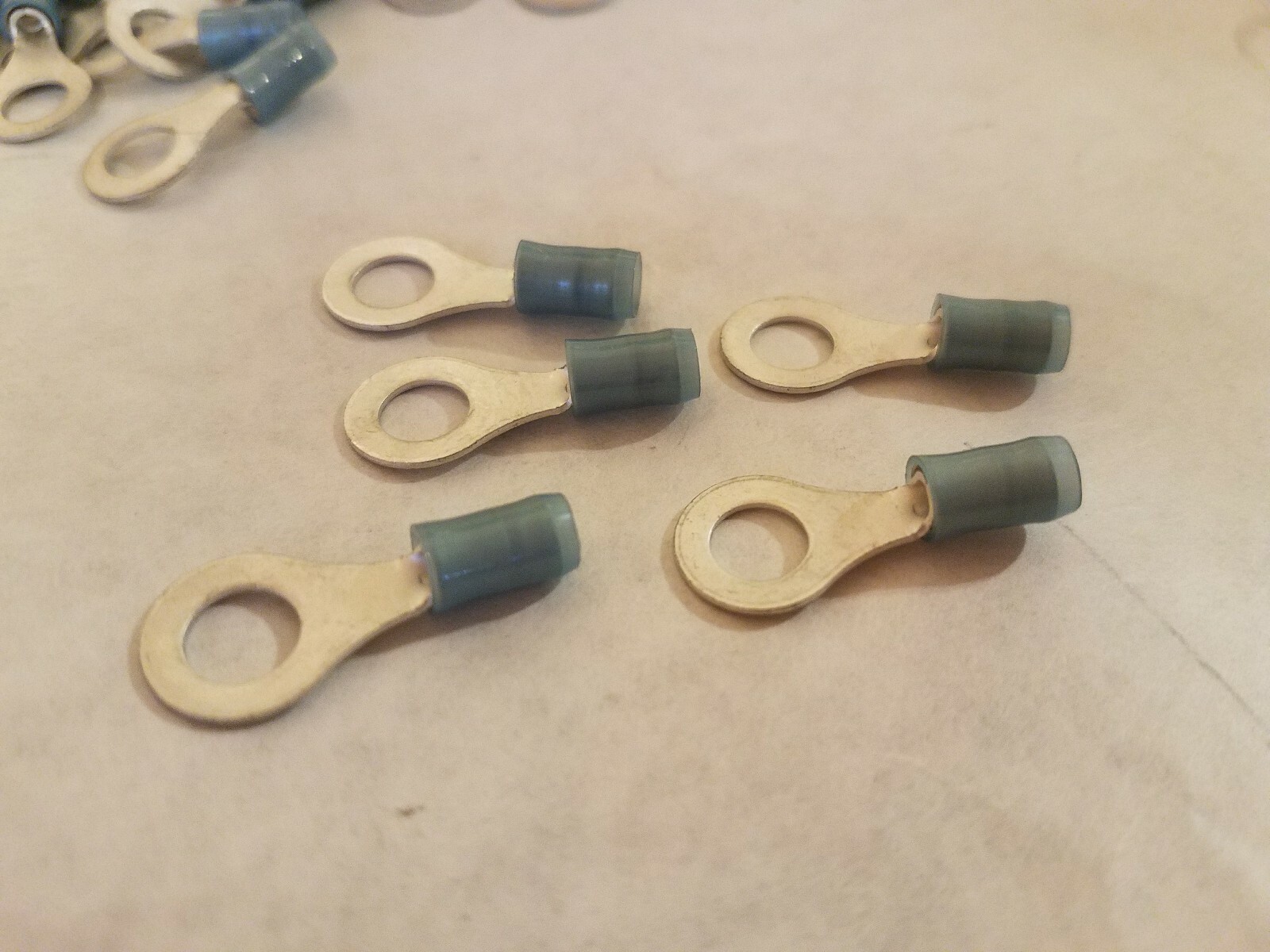 tyco Ring Terminal 320563 AMP TEConnector Terminal Lugs - QTY 35, 16 ...