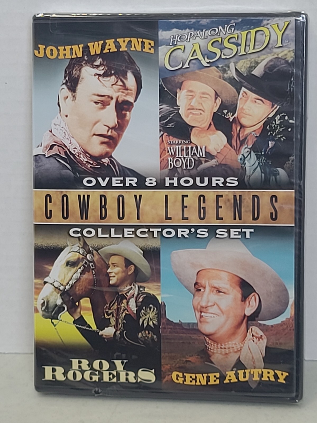 New Cowboy Legends Collector's Set DVD - John Wayne Roy Rogers Gene ...