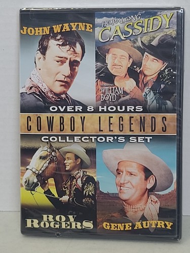 New Cowboy Legends Collector's Set DVD - John Wayne Roy Rogers Gene ...