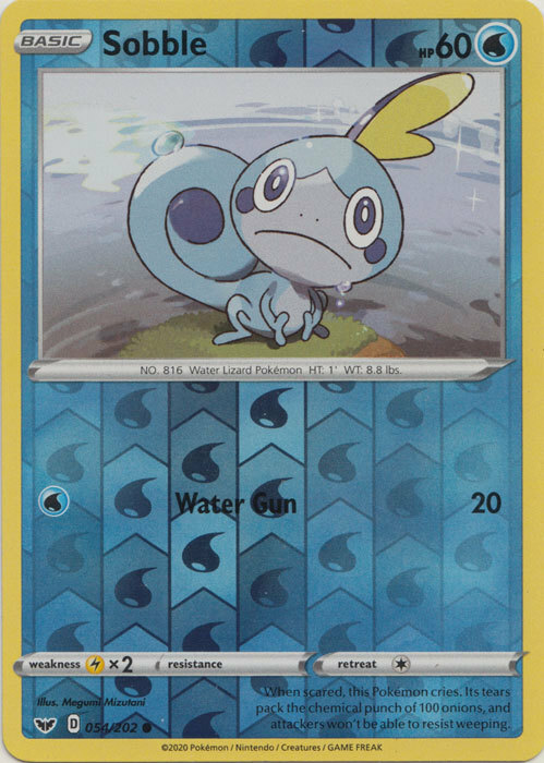 Sobble (Common)[SWSH01]: Buy and Sell Prices & Values - Pokécazilla
