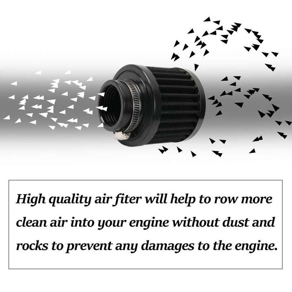 1.4”/35mm Car Air Filter Universal Cold Air Intake Filter High Flow ...