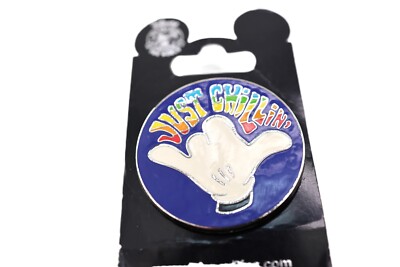 Disney Mickey Mouse - Just Chillin-White glove-Shaka pose Pin | eBay
