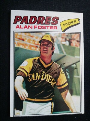1977 Topps Baseball Card # 108 Alan Foster - San Diego Padres | eBay