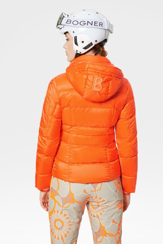 Bogner Coro-D Down Ski Jacket Women's - Size 34 US 4 XS - Orange - NEW ...
