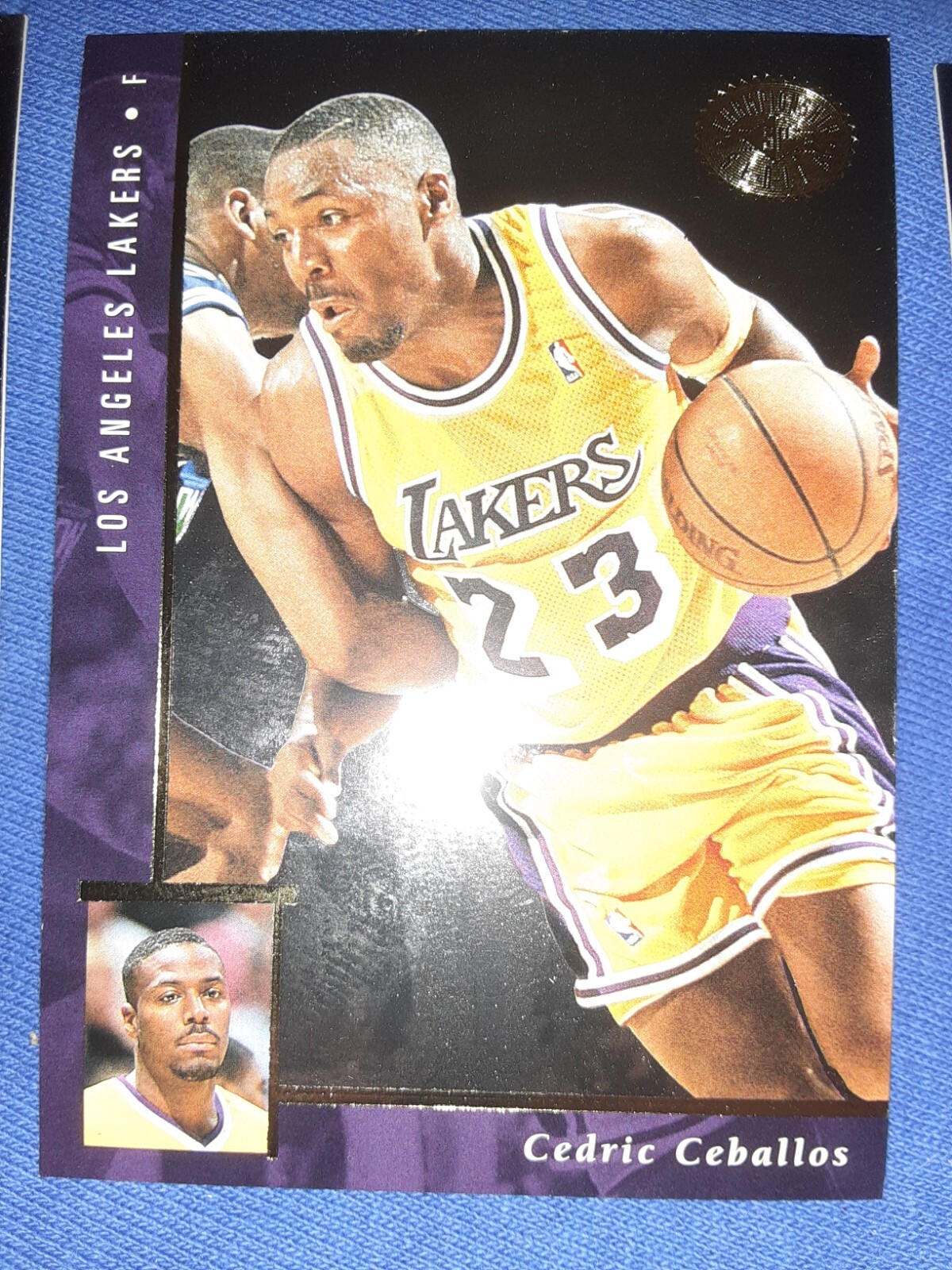 1995-96 SP Championship Series Cedric Ceballos #50 LAKERS FOIL MVP HOF ...