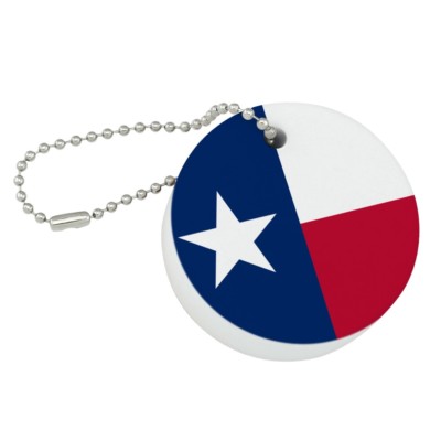 Texas State Flag Round Floating Foam Fishing Boat Buoy Key Float ...