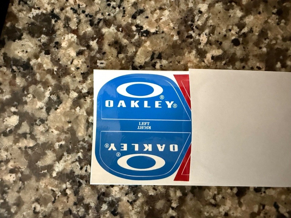 Oakley Prizm Gridiron Football Helmet Visor Eye Shield Stickers Tab ...