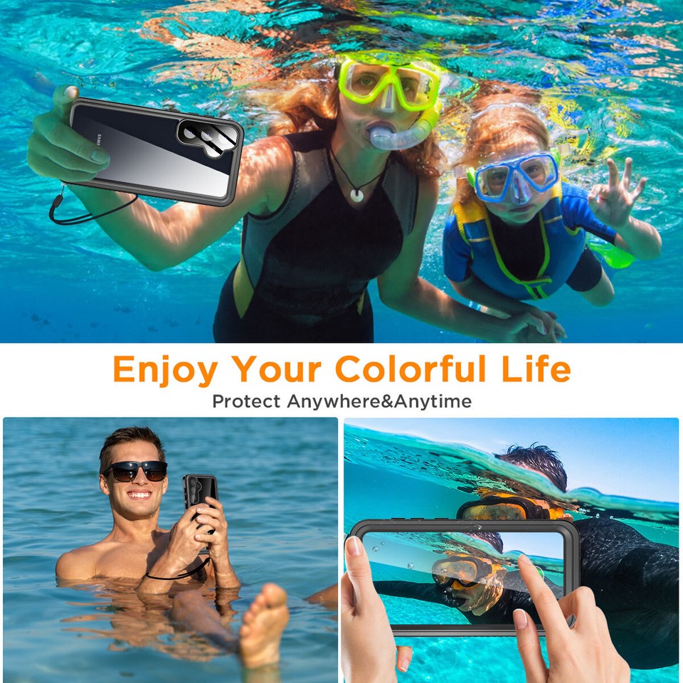 For Samsung Galaxy A55 A35 A15 A54 A22 A51 A13 Case Waterproof ...